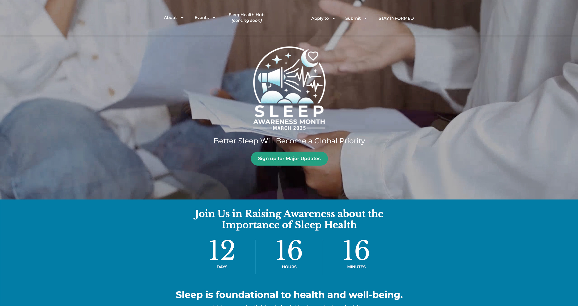Contact Us - Sleep Awareness Month